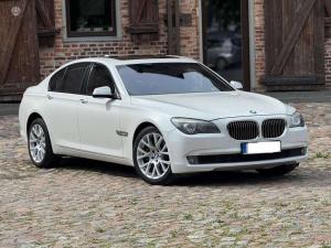 White BMW 750 2010 in Klaipeda, with an engine capacity of 4.40 L and mileage of 171 thousand km for 9400 €, photo 5 on AUTOMOTO.COM.LV