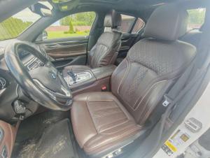 White BMW 750 2016 in Kaunas, with an engine capacity of 4.40 L and mileage of 154 thousand km for 16500 €, photo 17 on AUTOMOTO.COM.LV