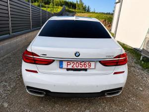 White BMW 750 2016 in Vilnius, with an engine capacity of 4.40 L and mileage of 148 thousand km for 15999 €, photo 6 on AUTOMOTO.COM.LV