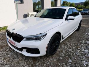 White BMW 750 2016 in Vilnius, with an engine capacity of 4.40 L and mileage of 148 thousand km for 15999 €, photo 8 on AUTOMOTO.COM.LV