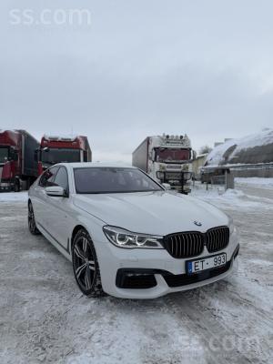 Balts BMW 750 2017 Saldus, ar dzinēja tilpumu 4.40 L un nobraukumu 280 tūkst. km par 22000 €, foto  vietnē AUTOMOTO.COM.LV