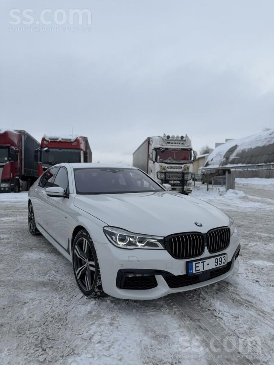 Balts BMW 750 2017 Saldus, ar dzinēja tilpumu 4.40 L un nobraukumu 280 tūkst. km par 22000 €, foto 1 vietnē AUTOMOTO.COM.LV