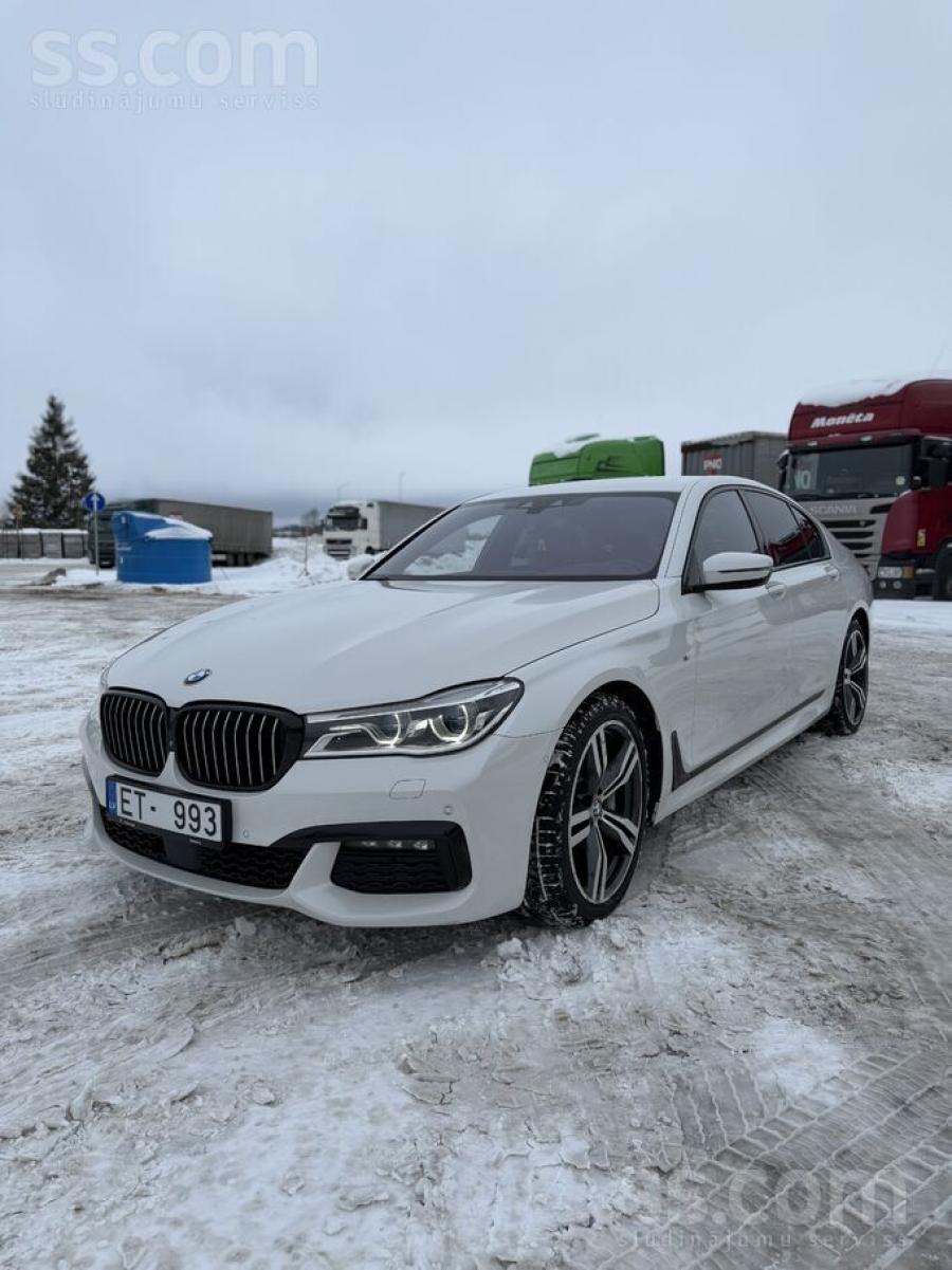 Balts BMW 750 2017 Saldus, ar dzinēja tilpumu 4.40 L un nobraukumu 280 tūkst. km par 22000 €, foto 3 vietnē AUTOMOTO.COM.LV