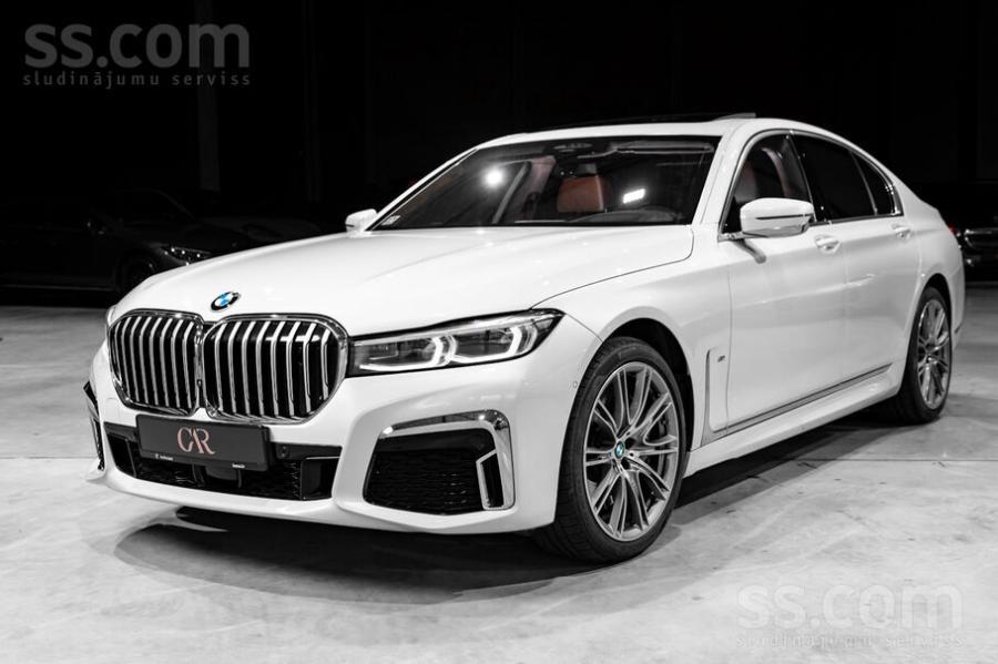 Balts BMW 750 2020 Rīga, ar dzinēja tilpumu 4.40 L un nobraukumu 41 tūkst. km par 59500 €, foto 1 vietnē AUTOMOTO.COM.LV