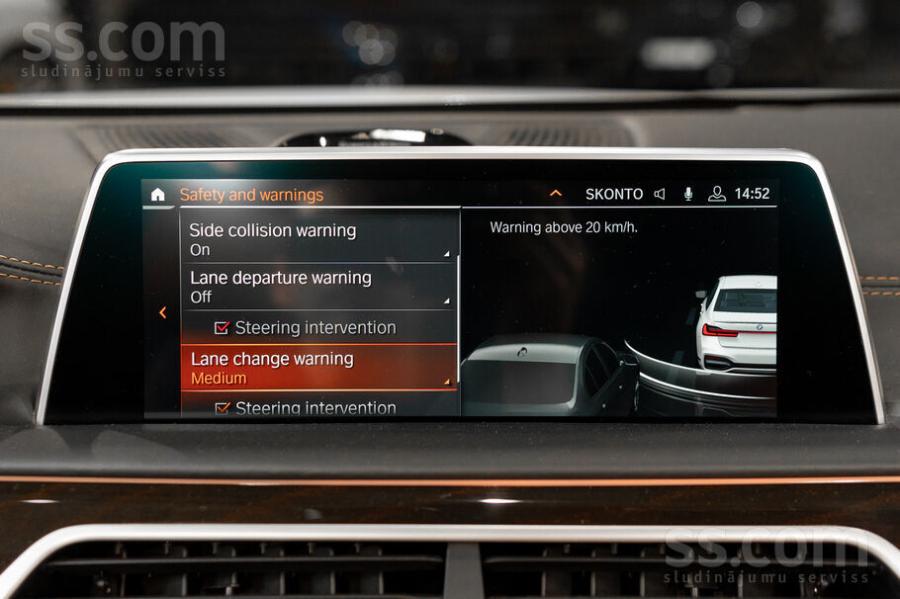 Balts BMW 750 2020 Rīga, ar dzinēja tilpumu 4.40 L un nobraukumu 41 tūkst. km par 59500 €, foto 23 vietnē AUTOMOTO.COM.LV