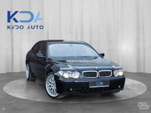 Black BMW 760 2004 in Marijampole, with an engine capacity of 6.00 L and mileage of 231 thousand km for 8450 €, photo 2 on AUTOMOTO.COM.LV
