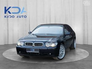 Black BMW 760 2004 in Marijampole, with an engine capacity of 6.00 L and mileage of 231 thousand km for 8450 €, photo 4 on AUTOMOTO.COM.LV