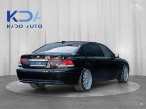 Black BMW 760 2004 in Marijampole, with an engine capacity of 6.00 L and mileage of 231 thousand km for 8450 €, photo 11 on AUTOMOTO.COM.LV