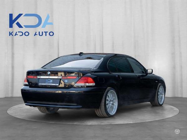 Melns BMW 760 2004 Marijampole, ar dzinēja tilpumu 5.97 L un nobraukumu 231 tūkst. km par 8450 €, foto 11 vietnē AUTOMOTO.COM.LV