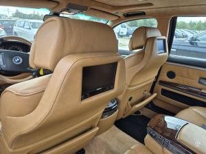 Melns BMW 760 2004 Utena, ar dzinēja tilpumu 5.97 L un nobraukumu 333 tūkst. km par 5990 €, foto 15 vietnē AUTOMOTO.COM.LV