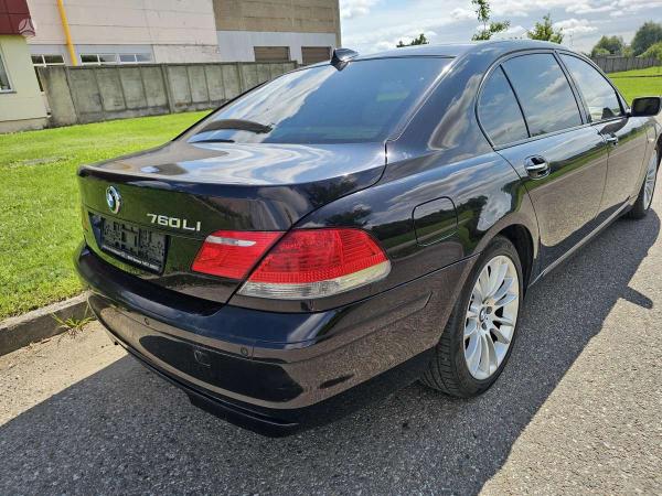 Brown BMW 760 2006 in Kedainiai, with an engine capacity of 5.97 L and mileage of 282 thousand km for 15900 €, photo 5 on AUTOMOTO.COM.LV