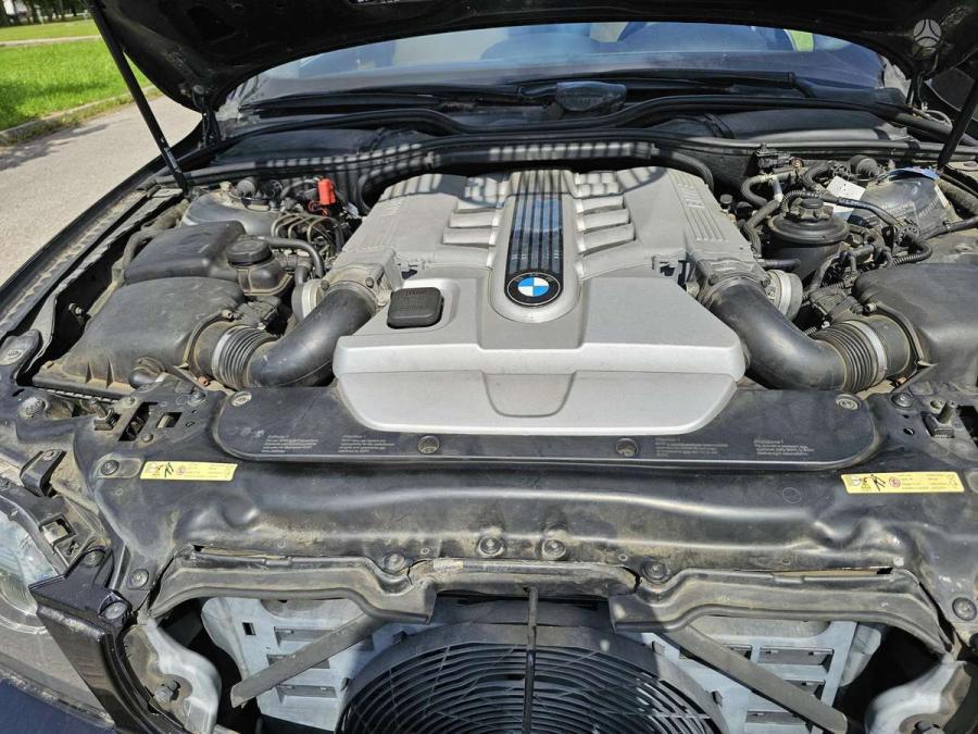 Brown BMW 760 2006 in Kedainiai, with an engine capacity of 5.97 L and mileage of 282 thousand km for 15900 €, photo 42 on AUTOMOTO.COM.LV