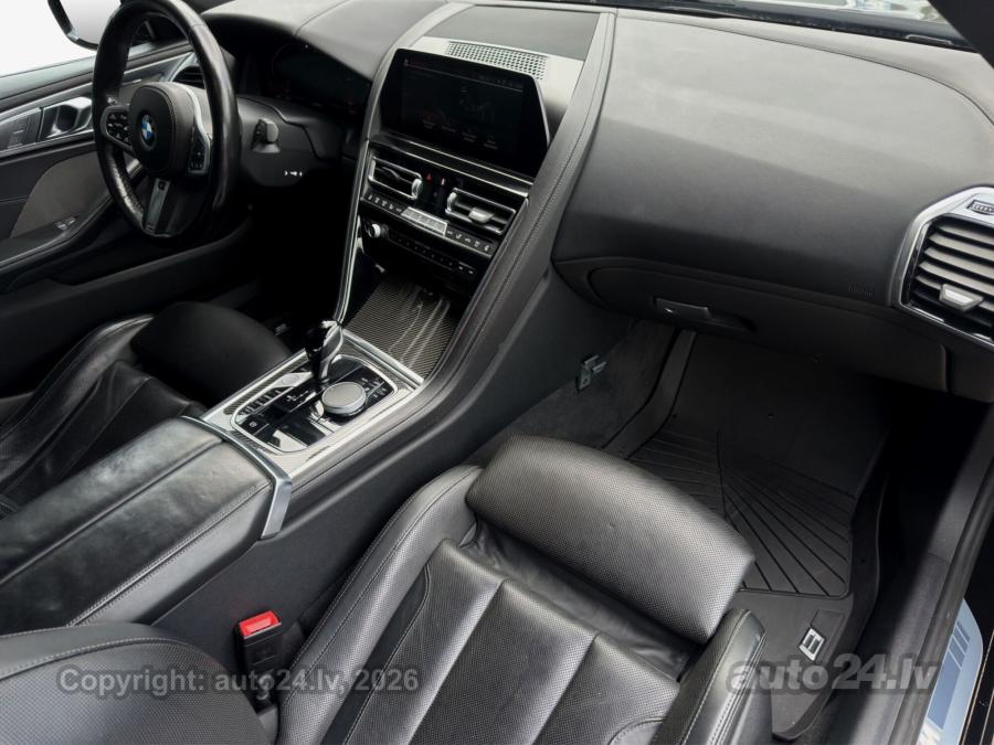Melns BMW 8-series 2022 Rīga, ar dzinēja tilpumu 3.00 L un nobraukumu 63 tūkst. km par 53990 €, foto 6 vietnē AUTOMOTO.COM.LV