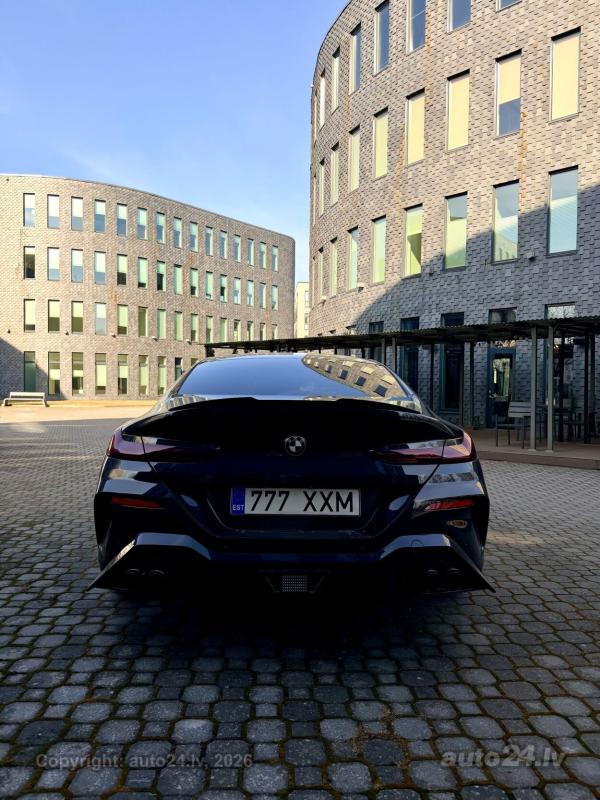 Black BMW 8-series 2020 in Tallinn, with an engine capacity of 3.00 L and mileage of 110 thousand km for 55000 €, photo 6 on AUTOMOTO.COM.LV