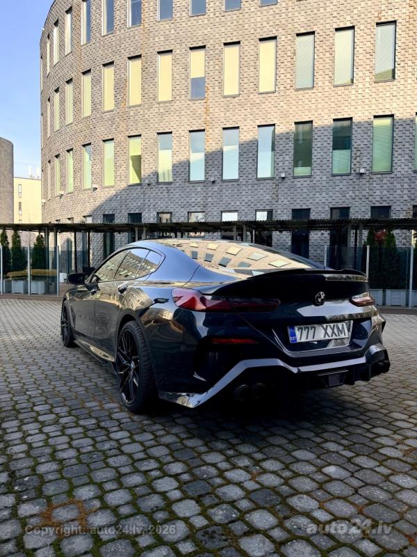 Black BMW 8-series 2020 in Tallinn, with an engine capacity of 3.00 L and mileage of 110 thousand km for 55000 €, photo 7 on AUTOMOTO.COM.LV