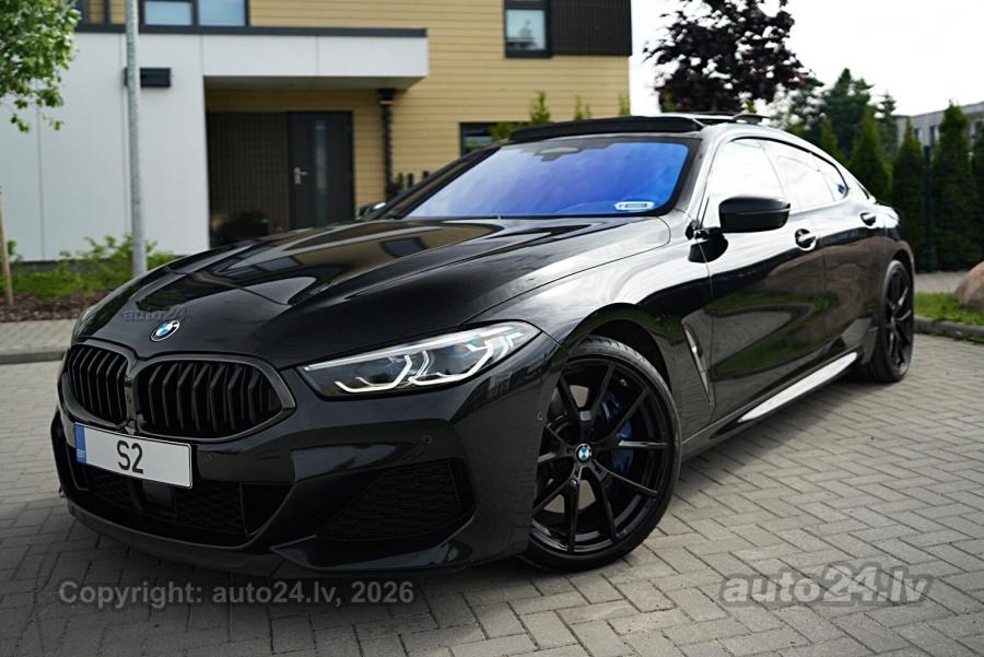 Black BMW 8-series 2020 in Tallinn, with an engine capacity of 3.00 L and mileage of 109 thousand km for 51900 €, photo 3 on AUTOMOTO.COM.LV