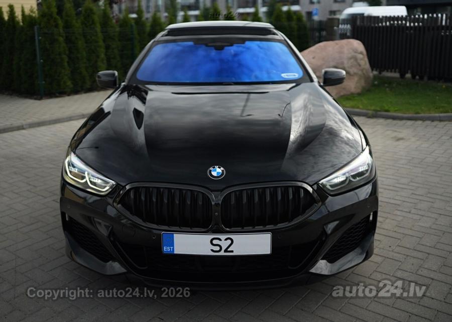Black BMW 8-series 2020 in Tallinn, with an engine capacity of 3.00 L and mileage of 109 thousand km for 51900 €, photo 4 on AUTOMOTO.COM.LV