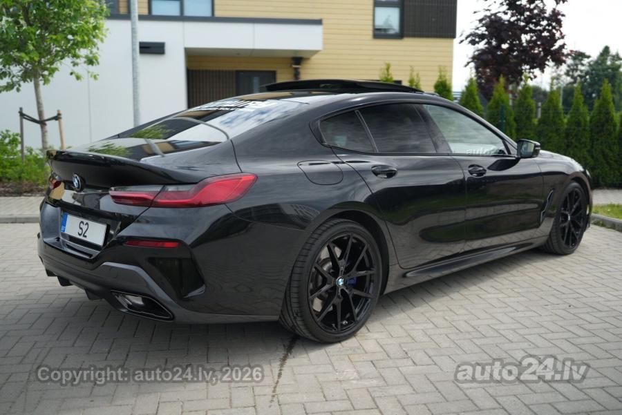 Black BMW 8-series 2020 in Tallinn, with an engine capacity of 3.00 L and mileage of 109 thousand km for 51900 €, photo 5 on AUTOMOTO.COM.LV
