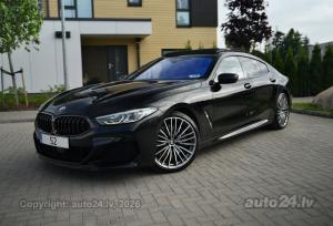 Black BMW 8-series 2020 in Tallinn, with an engine capacity of 3.00 L and mileage of 109 thousand km for 51900 €, photo 7 on AUTOMOTO.COM.LV