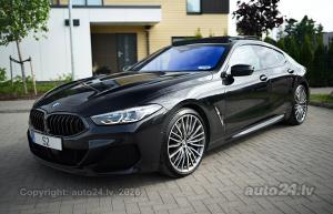 Black BMW 8-series 2020 in Tallinn, with an engine capacity of 3.00 L and mileage of 109 thousand km for 51900 €, photo 8 on AUTOMOTO.COM.LV