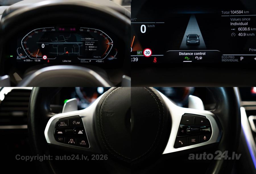 Melns BMW 8-series 2023 Tallina, ar dzinēja tilpumu 3.00 L un nobraukumu 105 tūkst. km par 58900 €, foto 22 vietnē AUTOMOTO.COM.LV