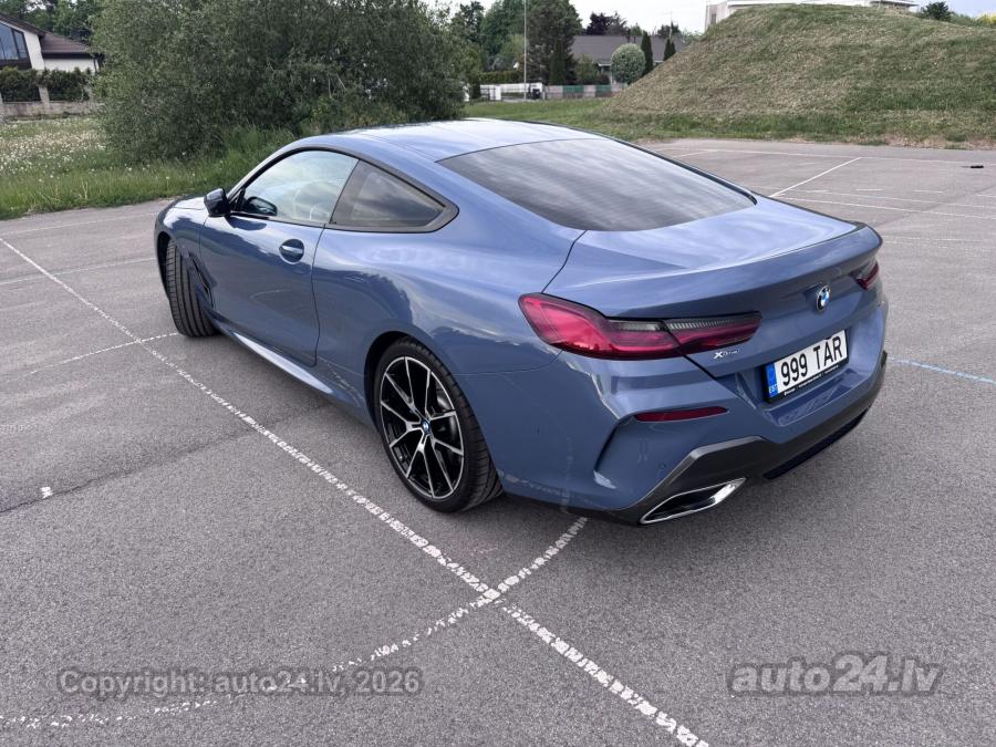 Blue BMW 8-series 2019 in Tallinn, with an engine capacity of 3.00 L and mileage of 98 thousand km for 54000 €, photo 3 on AUTOMOTO.COM.LV