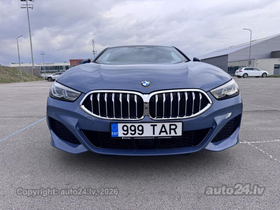 Blue BMW 8-series 2019 in Tallinn, with an engine capacity of 3.00 L and mileage of 98 thousand km for 54000 €, photo 10 on AUTOMOTO.COM.LV