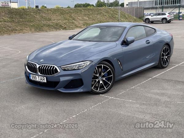 Blue BMW 8-series 2019 in Tallinn, with an engine capacity of 3.00 L and mileage of 98 thousand km for 54000 €, photo 10 on AUTOMOTO.COM.LV