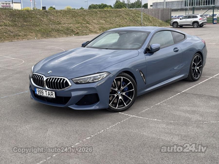 Blue BMW 8-series 2019 in Tallinn, with an engine capacity of 3.00 L and mileage of 98 thousand km for 54000 €, photo 11 on AUTOMOTO.COM.LV