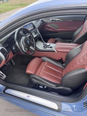 Blue BMW 8-series 2019 in Tallinn, with an engine capacity of 3.00 L and mileage of 98 thousand km for 54000 €, photo 14 on AUTOMOTO.COM.LV