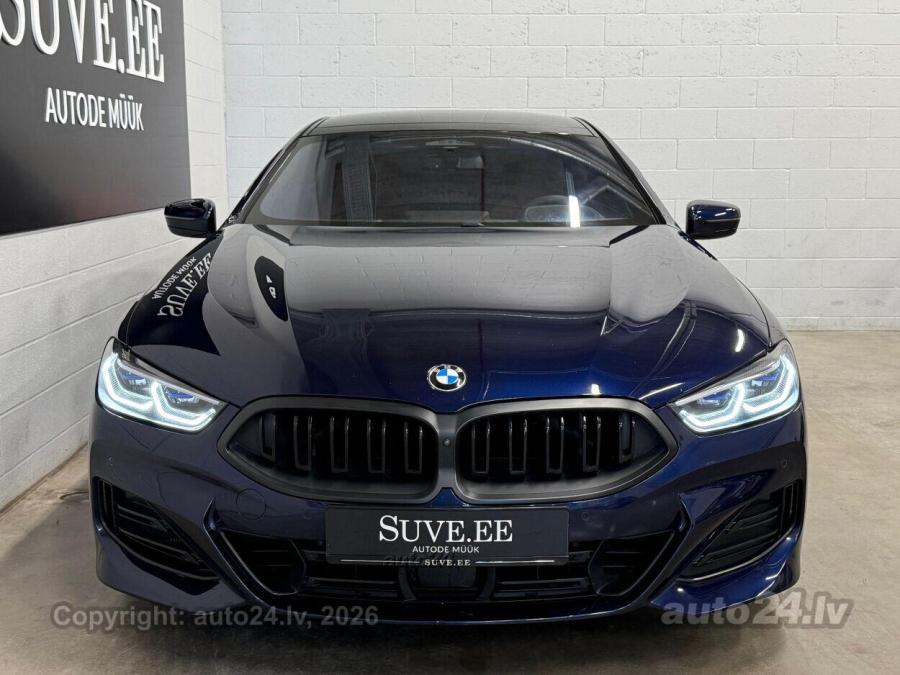 Blue BMW 8-series 2022 in Tallinn, with an engine capacity of 3.00 L and mileage of 83 thousand km for 47995 €, photo 3 on AUTOMOTO.COM.LV