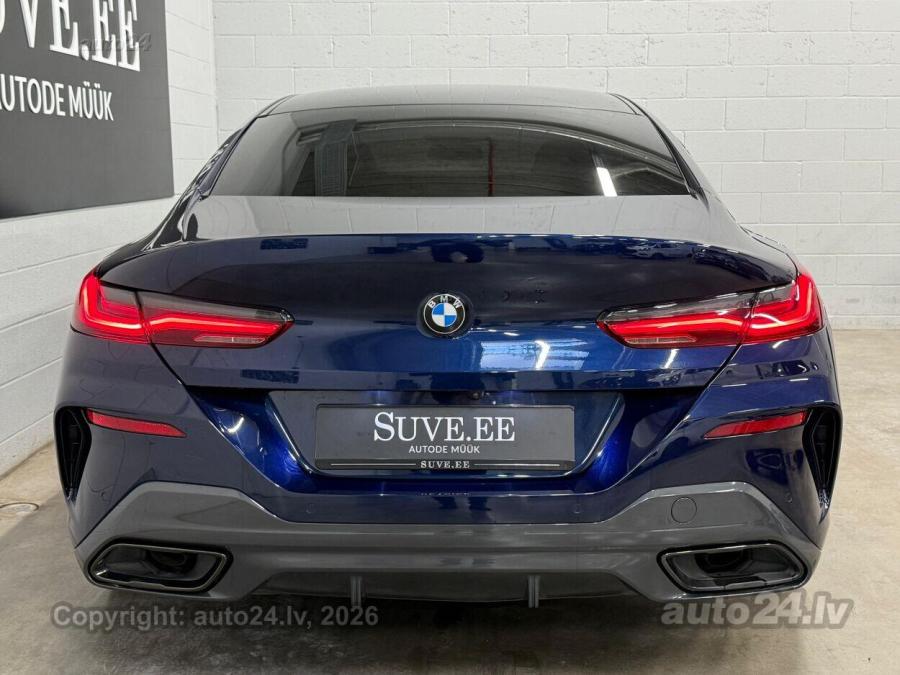 Blue BMW 8-series 2022 in Tallinn, with an engine capacity of 3.00 L and mileage of 83 thousand km for 47995 €, photo 7 on AUTOMOTO.COM.LV