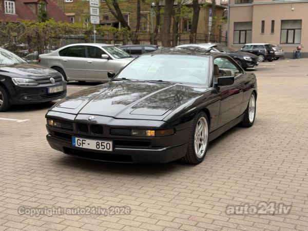 Серый БМВ 8 Серия 1990 в Рига, объемом двигателя 5.00 л и пробегом 189 тыс. км за 25000 €, фото 1 на AUTOMOTO.COM.LV