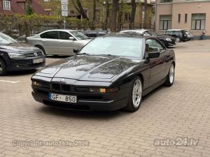 Grey BMW 8-series 1990 in Riga, with an engine capacity of 5.00 L and mileage of 189 thousand km for 25000 €, photo  on AUTOMOTO.COM.LV