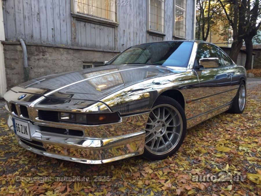 Pelēks BMW 8-series 1993 Tallina, ar dzinēja tilpumu 5.00 L un nobraukumu 118 tūkst. km par 23500 €, foto 4 vietnē AUTOMOTO.COM.LV