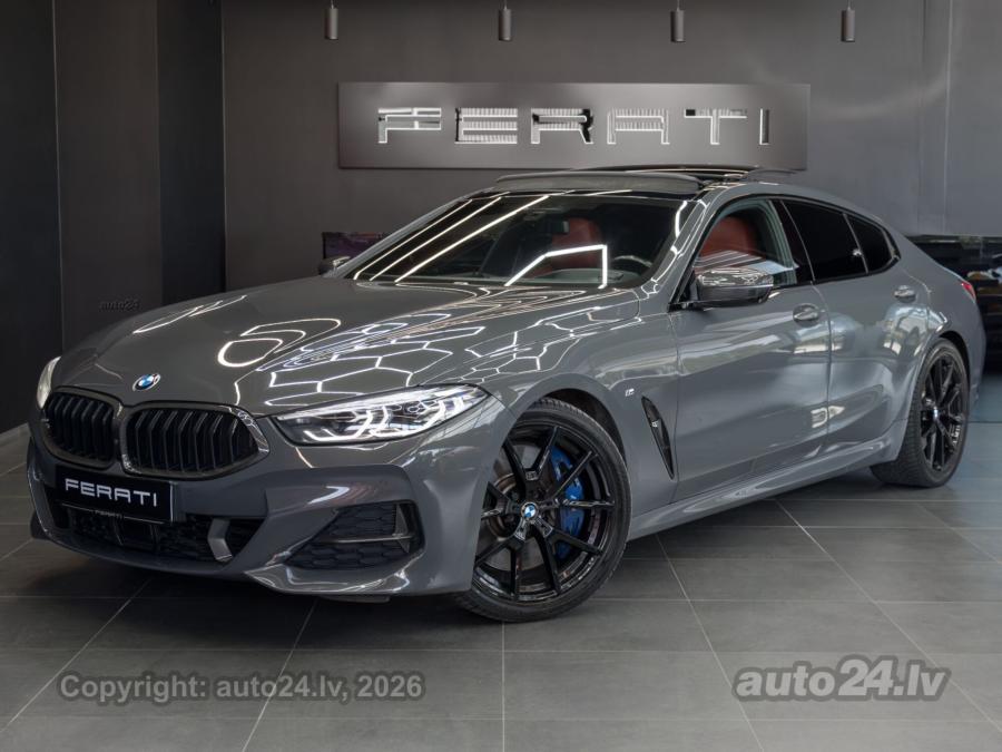 Grey BMW 8-series 2020 in Tallinn, with an engine capacity of 3.00 L and mileage of 122 thousand km for 51900 €, photo 1 on AUTOMOTO.COM.LV