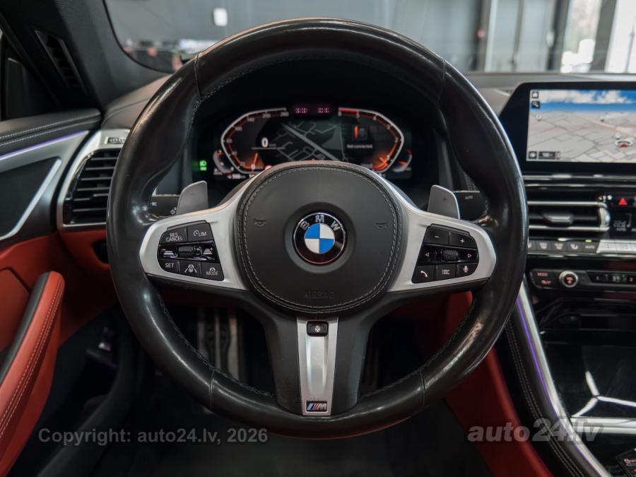 Grey BMW 8-series 2020 in Tallinn, with an engine capacity of 3.00 L and mileage of 122 thousand km for 51900 €, photo 11 on AUTOMOTO.COM.LV