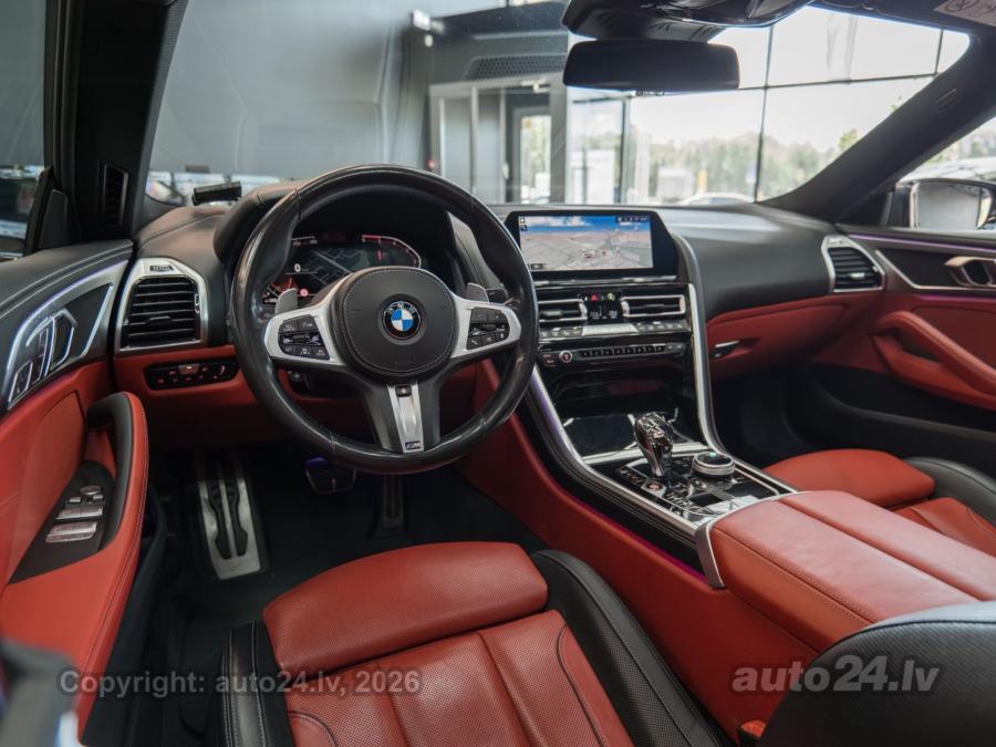 Grey BMW 8-series 2020 in Tallinn, with an engine capacity of 3.00 L and mileage of 122 thousand km for 51900 €, photo 12 on AUTOMOTO.COM.LV
