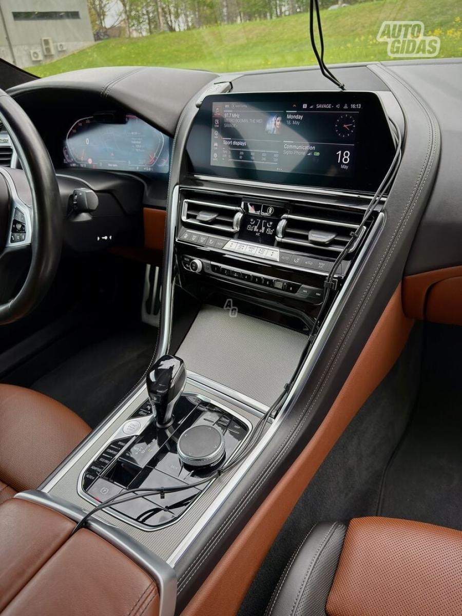 Melns BMW 840 2019 Plungė, ar dzinēja tilpumu 3.00 L un nobraukumu 88 tūkst. km par 48000 €, foto 24 vietnē AUTOMOTO.COM.LV