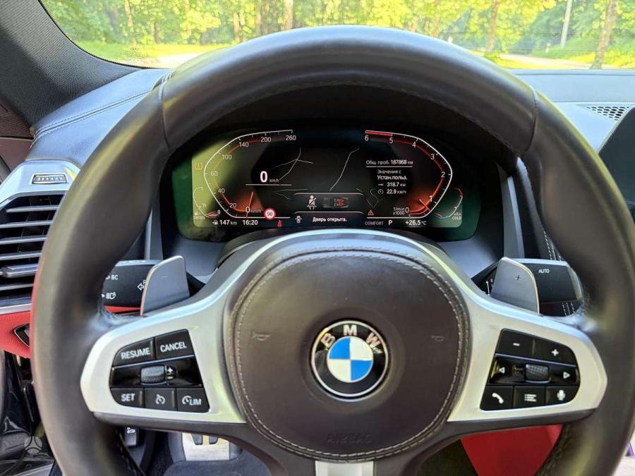 Melns BMW 840 2019 Viļņa, ar dzinēja tilpumu 2.99 L un nobraukumu 180 tūkst. km par 39500 €, foto 14 vietnē AUTOMOTO.COM.LV
