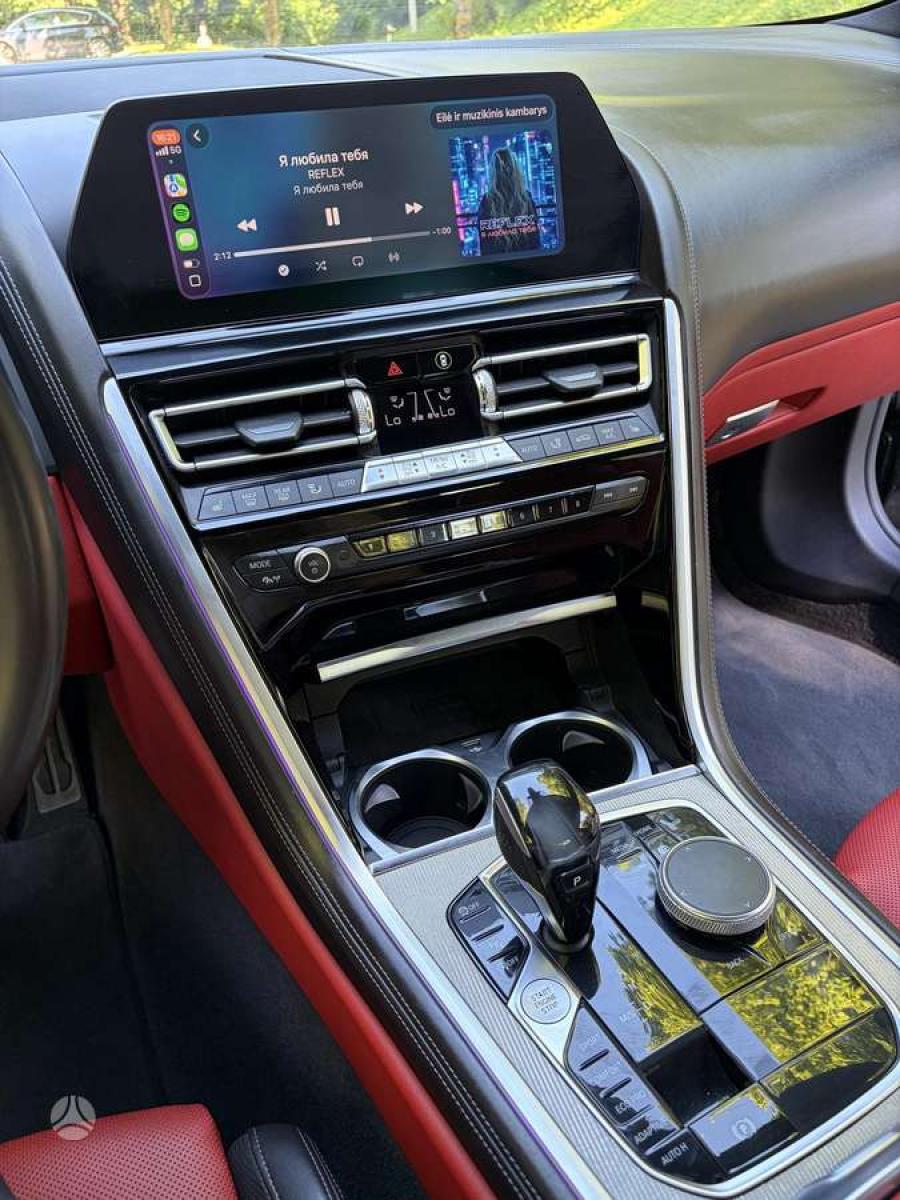 Melns BMW 840 2019 Viļņa, ar dzinēja tilpumu 2.99 L un nobraukumu 180 tūkst. km par 39500 €, foto 15 vietnē AUTOMOTO.COM.LV