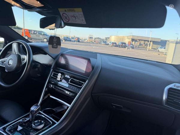 Black BMW 840 2019 in Vilnius, with an engine capacity of 2.99 L and mileage of 210 thousand km for 39999 €, photo 8 on AUTOMOTO.COM.LV