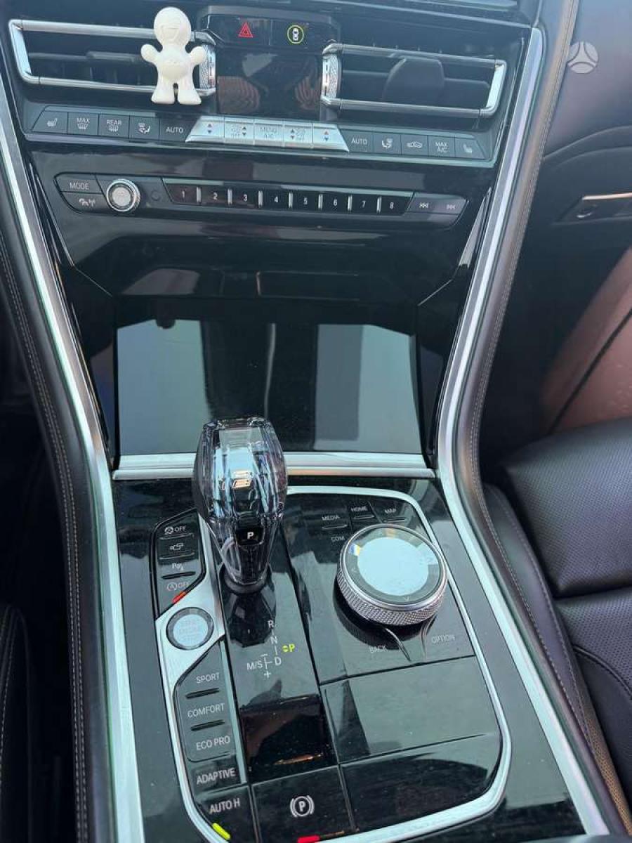 Black BMW 840 2019 in Vilnius, with an engine capacity of 2.99 L and mileage of 210 thousand km for 39999 €, photo 15 on AUTOMOTO.COM.LV