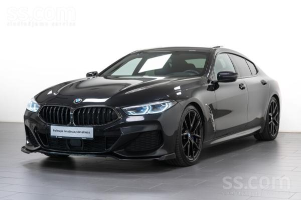Black BMW 840 2019 in Riga, with an engine capacity of 3.00 L and mileage of 130 thousand km for 46500 €, photo 1 on AUTOMOTO.COM.LV