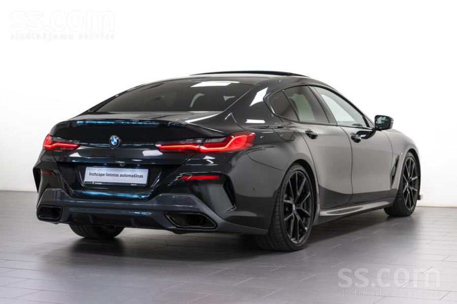 Black BMW 840 2019 in Riga, with an engine capacity of 3.00 L and mileage of 130 thousand km for 46500 €, photo 3 on AUTOMOTO.COM.LV