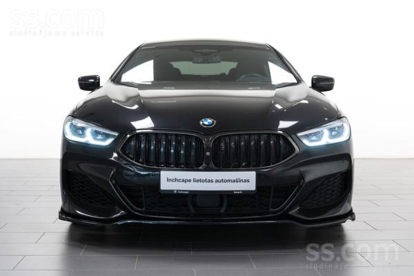 Black BMW 840 2019 in Riga, with an engine capacity of 3.00 L and mileage of 130 thousand km for 46500 €, photo 4 on AUTOMOTO.COM.LV