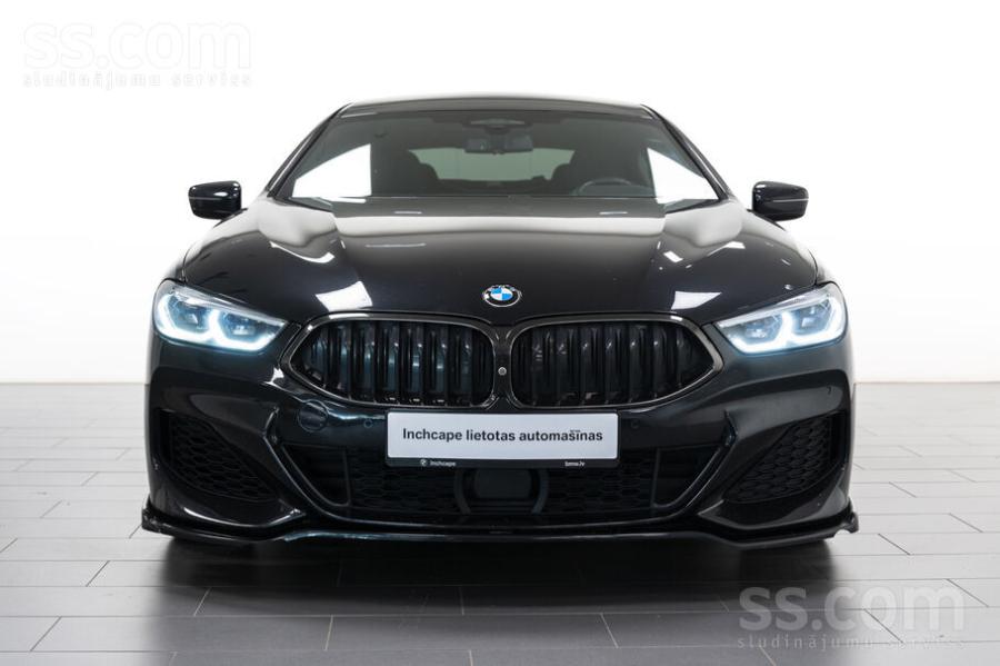 Black BMW 840 2019 in Riga, with an engine capacity of 3.00 L and mileage of 130 thousand km for 46500 €, photo 4 on AUTOMOTO.COM.LV
