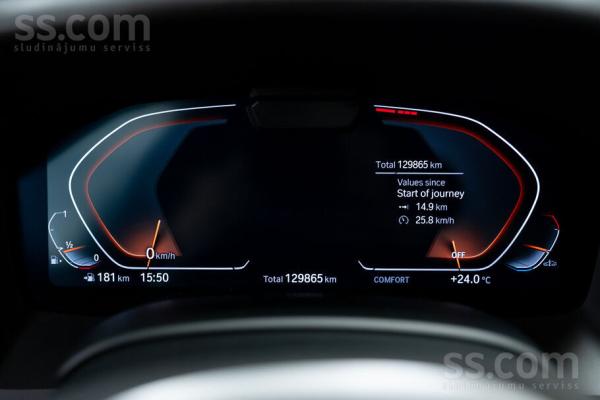 Black BMW 840 2019 in Riga, with an engine capacity of 3.00 L and mileage of 130 thousand km for 46500 €, photo 7 on AUTOMOTO.COM.LV