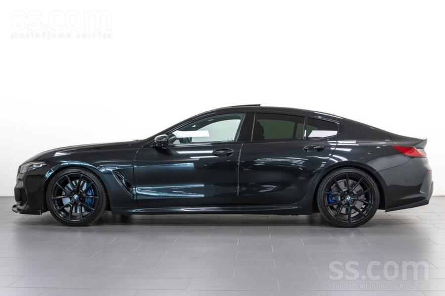 Black BMW 840 2019 in Riga, with an engine capacity of 3.00 L and mileage of 130 thousand km for 46500 €, photo 11 on AUTOMOTO.COM.LV