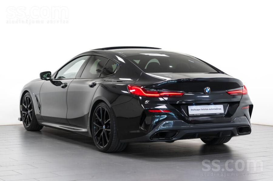 Black BMW 840 2019 in Riga, with an engine capacity of 3.00 L and mileage of 130 thousand km for 46500 €, photo 14 on AUTOMOTO.COM.LV